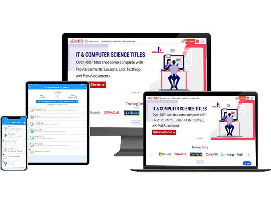Join Online Computer Courses & Hands-On Labs | uCertify